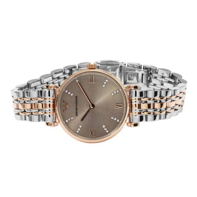 Emporio Armani Classic Grey Dial Watch AR1840 – WatchesOnline